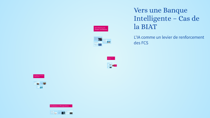 Vers une Banque Intelligente – Cas de la BIAT by fayrouz Toumi on Prezi