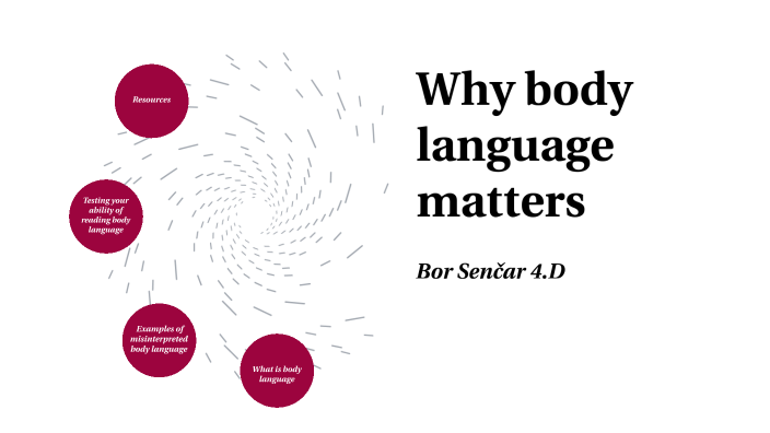 Why body language matters by Bor Senčar on Prezi