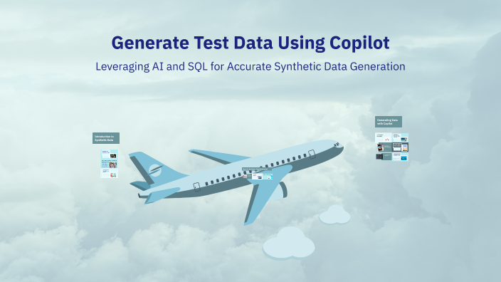 Generate Test Data Using Copilot by Sandeep Jain on Prezi