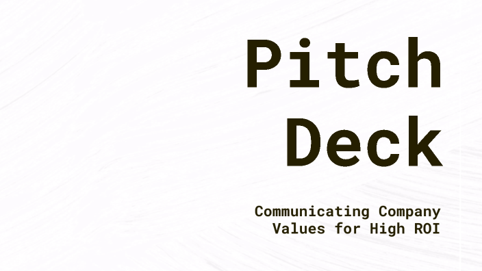 Pitch Deck for Tap It: A Digital Business Card Company by Jennifer ...