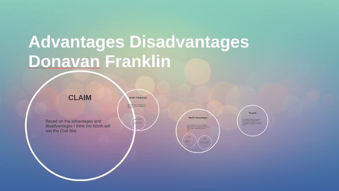 Advantages and Disadvantages by Donavan Franklin