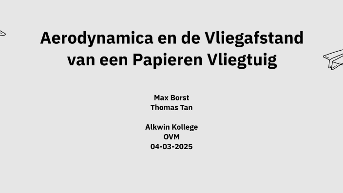 PWS presentatie Max Borst en Thomas Tan by Max Borst on Prezi