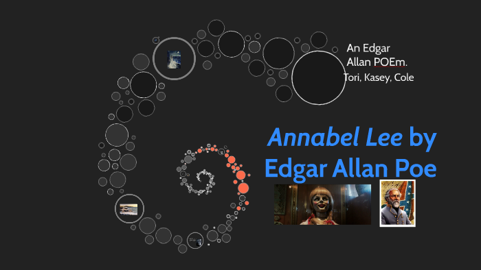 Annabel Lee by Edgar Allan Poe by Tori Mabe on Prezi