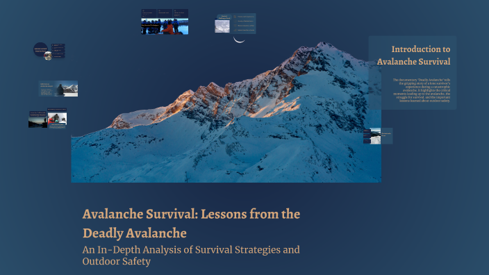 Avalanche Survival: Lessons from the Deadly Avalanche by Yoatam ...