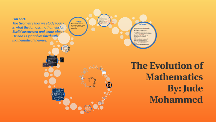 The Evolution of Mathematics. by Jude Mohammed on Prezi