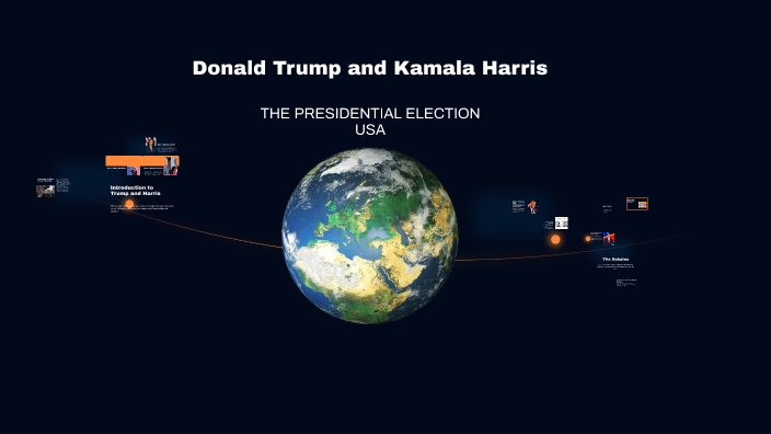 Donald Trump and Kamala Harris by Carson Shum on Prezi