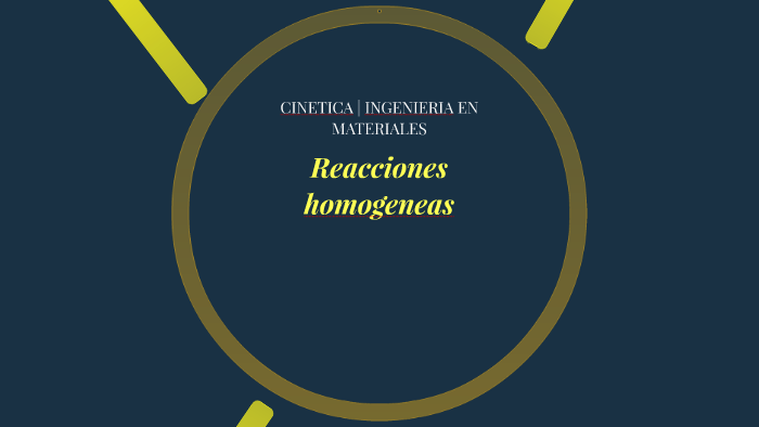 Reacciones homogeneas by Antonio Magueyal on Prezi