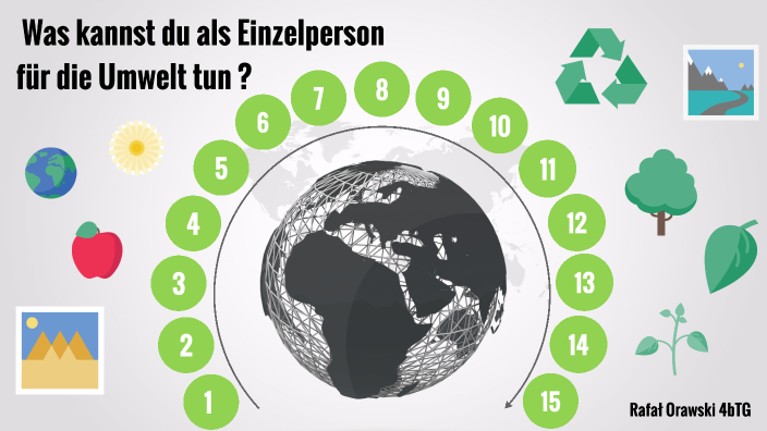 Was kannst du als Einzelperson für die Umwelt tun? by Rafał Orawski on ...