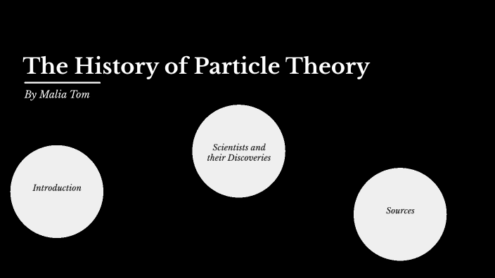 The History of Particle Theory by Malia Tom on Prezi