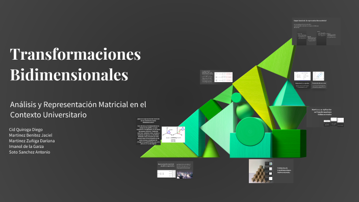 Transformaciones Bidimensionales by Dariana Martinez on Prezi