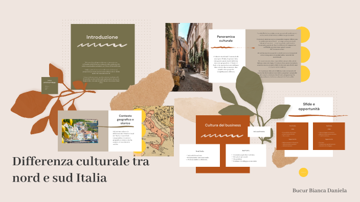 Differenze culturali tra nord e sud by bianca bia on Prezi