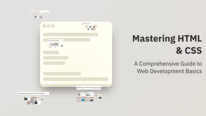 Mastering HTML & CSS by tahoora ramezani on Prezi