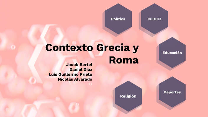 Contexto de Grecia y Roma by Nicolás Alvarado on Prezi