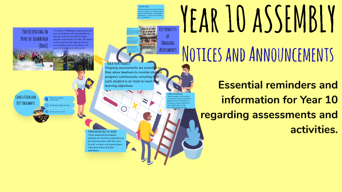 Year 10 Notices and Announcements by Jonathan Tatio on Prezi