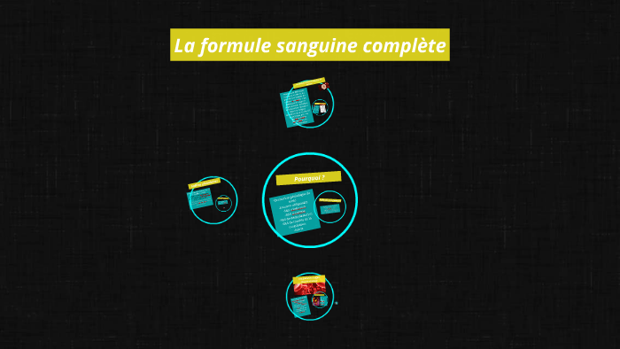 La formule sanguine complète by Johany Gagné on Prezi