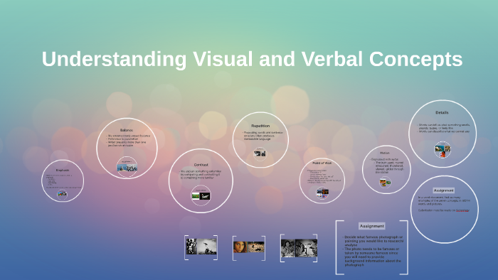 Understanding Visual and Verbal Concepts by Megan Lefever on Prezi