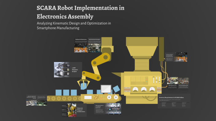 SCARA Robot Implementation in Electronics Assembly by Aditi 22199709101 on Prezi