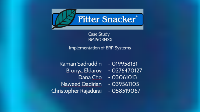 Fitter Snacker by D C on Prezi