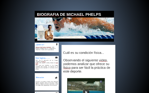 BIOGRAFIA DE MICHAEL PHELPS by johanna Torres
