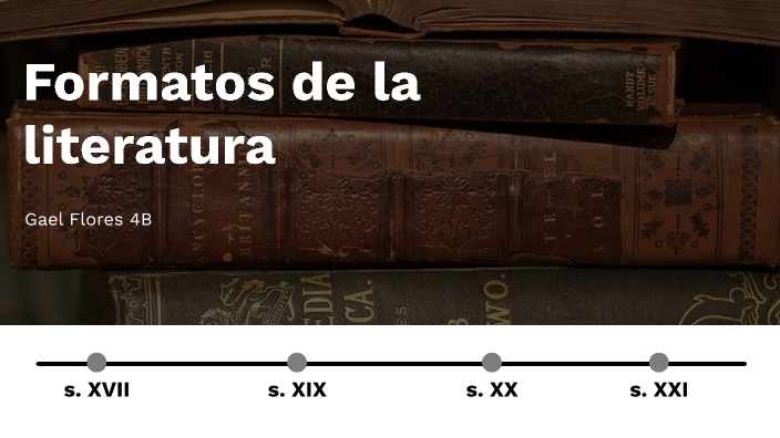 Formatos de la literatura by H H on Prezi