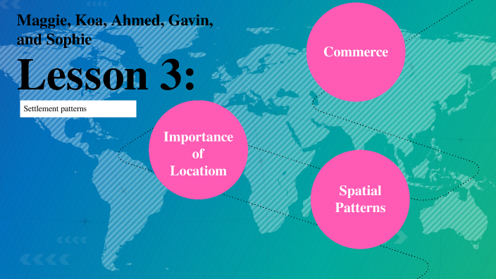 Lesson 3:Settlement patterns by Sophie Greenwood on Prezi