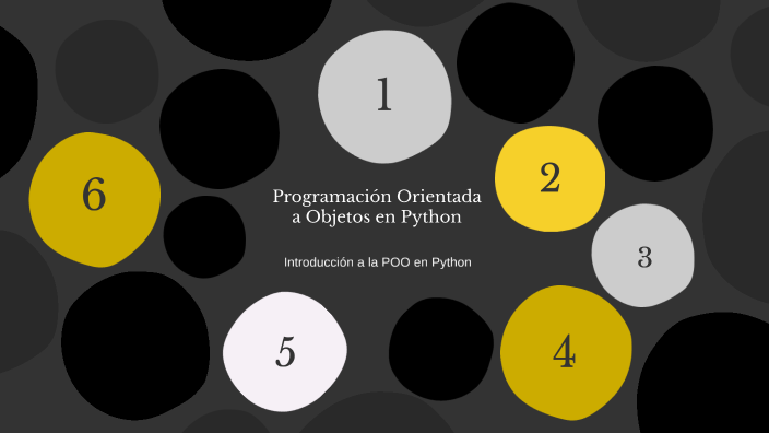 Programación Orientada A Objetos En Python By Dante Agustin Pachilla On Prezi