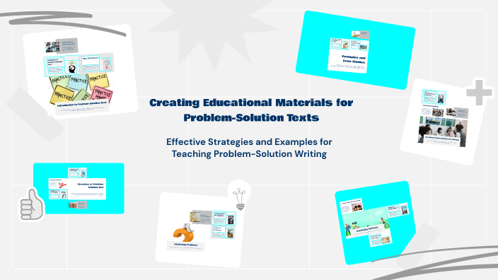 Creating Educational Materials for Problem-Solution Texts by VIRAL INDO ...