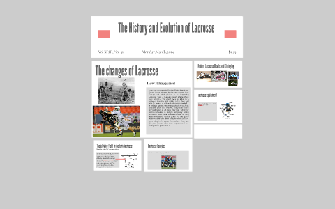 The History and Evolution of Lacrosse by donovan reiser on Prezi