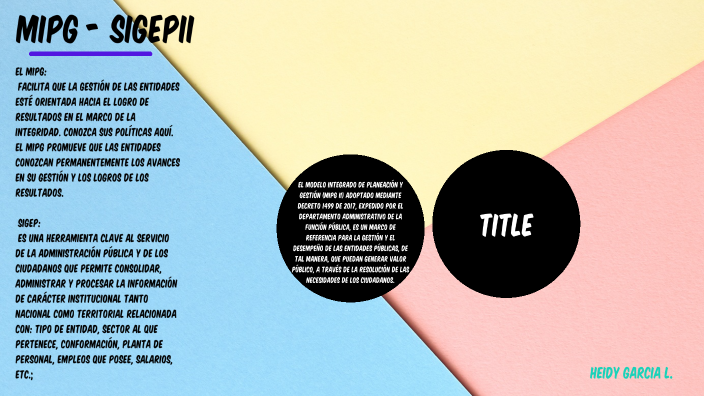 MIPG - SIGEP II (Heidy Garcia) by HEIDY JHOJANA GARCIA LOPEZ on Prezi