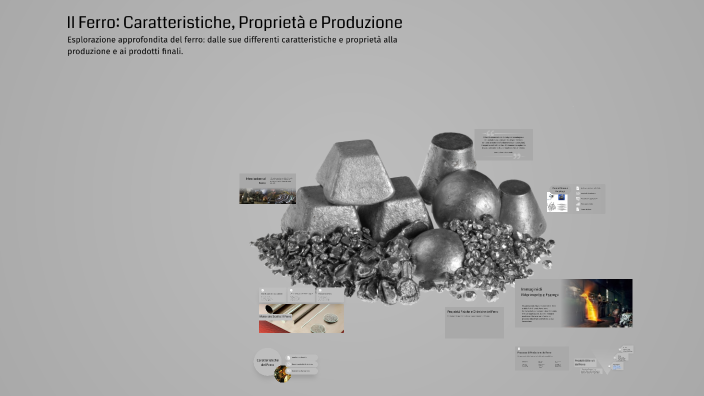 Il Ferro: Caratteristiche, Proprietà e Produzione by anna aldrovadi on ...