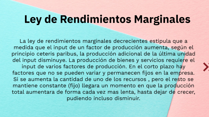 Ley de Rendimientos marginales by Susan Gineht Olaya Ortiz on Prezi