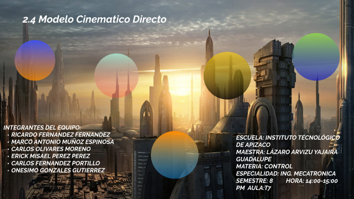 2.4 modelo cinematico directo by marco muñoz on Prezi