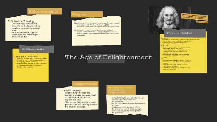The age of Enlightenment- Thomas Hobbes by Carley Struempler on Prezi