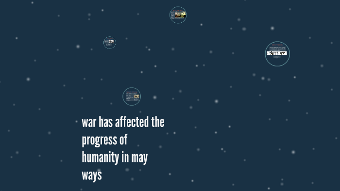 war has affected the progress of humanity in may ways by daniel miller ...
