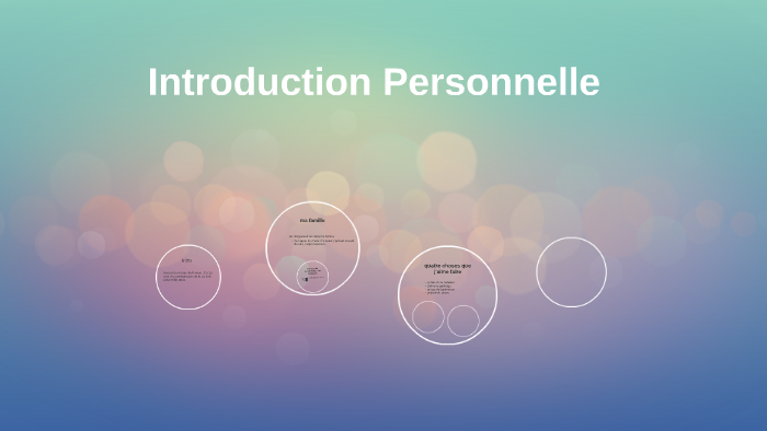 Introduction Personnelle by pawan sandhu on Prezi
