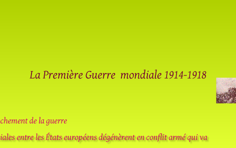 La participation du Canada à la 1ere Guerre Mondiale by karine Fillion ...