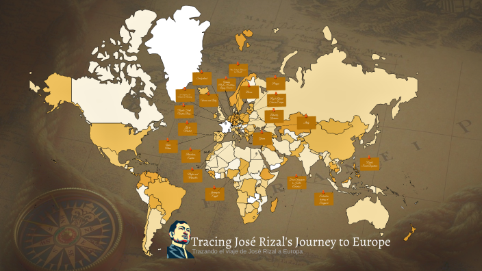 Tracing Jose Rizal's Journey to Europe - Group 6 by Thomas Lee Castro ...