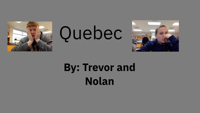 Montreal is Quebecs largest city. And the second largest city is Quebec ...