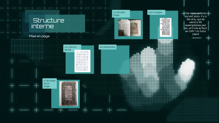 Structure du livre & mise en page by Marie Rappa on Prezi