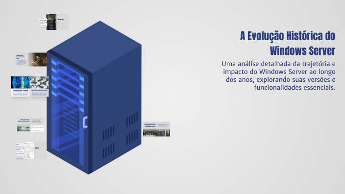 A Evolução Histórica do Windows Server by Rafael Oliveira on Prezi