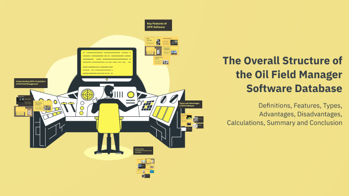 The Overall Structure of the Oil Field Manager Software Database by ...