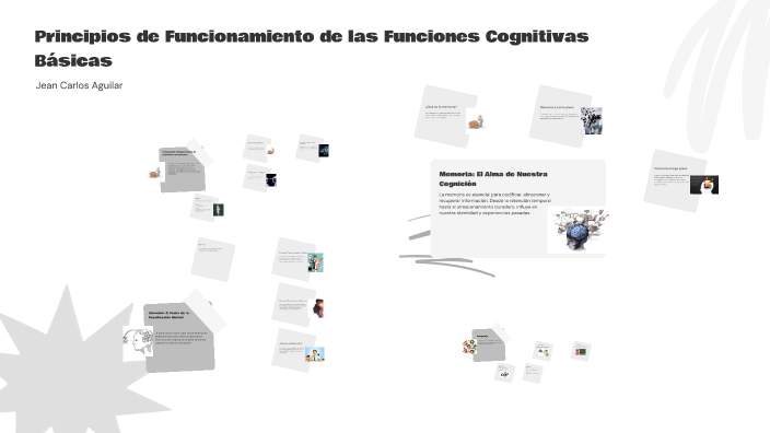 Principios de Funcionamiento de las Funciones Cognitivas Básicas by Jean Aguilar on Prezi