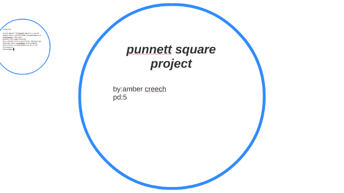 punnett square project by breanna bunsold on Prezi