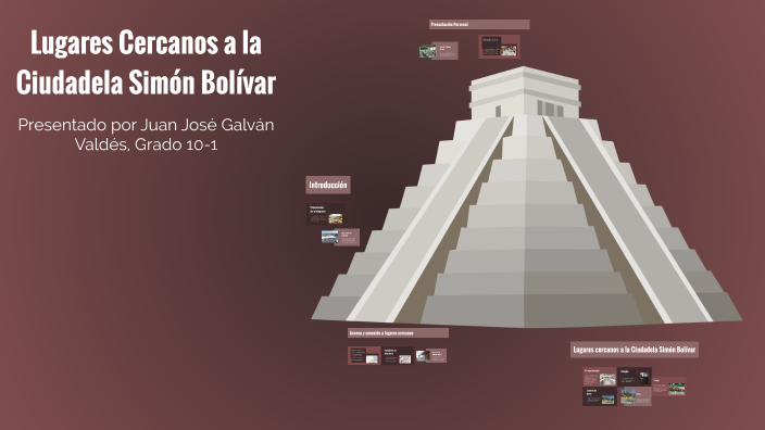 Lugares Cercanos a la Ciudadela Simón Bolívar by Juan Jose Galvan ...