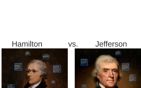 Alexander Hamilton vs. Thomas Jefferson (Comparison) by Brandy Ford on ...