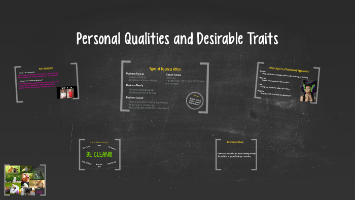 Personal Qualities and Desirable Traits by Katharina Ronquillo on Prezi