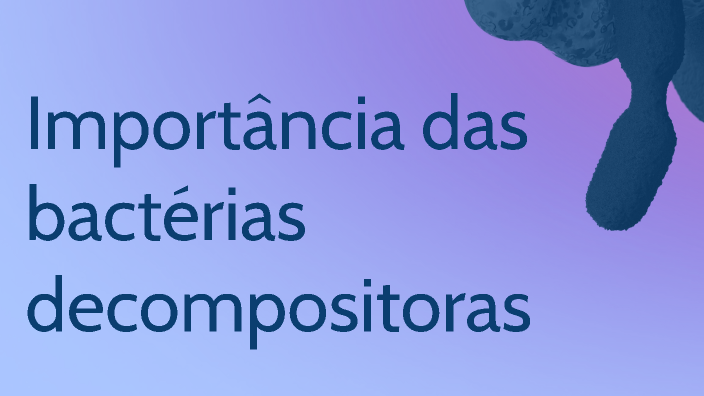 Importância das bactérias decompositoras by Ana beatriz Marques on Prezi