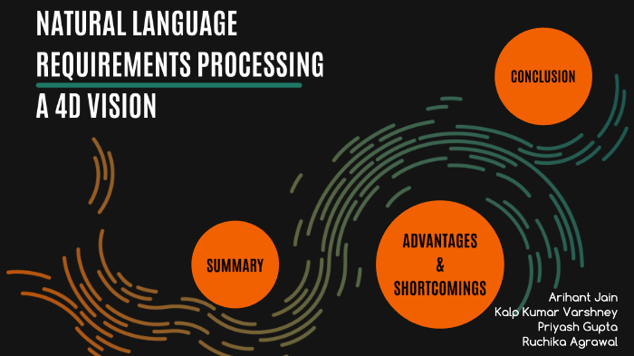 NATURAL LANGUAGE REQUIREMENTS PROCESSING : A 4D VISION by RUCHIKA ...