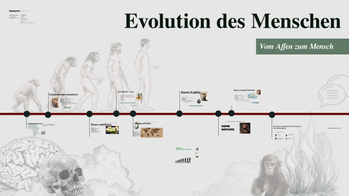Evolution des Menschen by Hannah Müller on Prezi