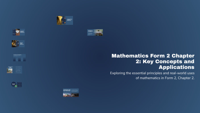 Mathematics Form 2 Chapter 2: Key Concepts and Applications by nani ...